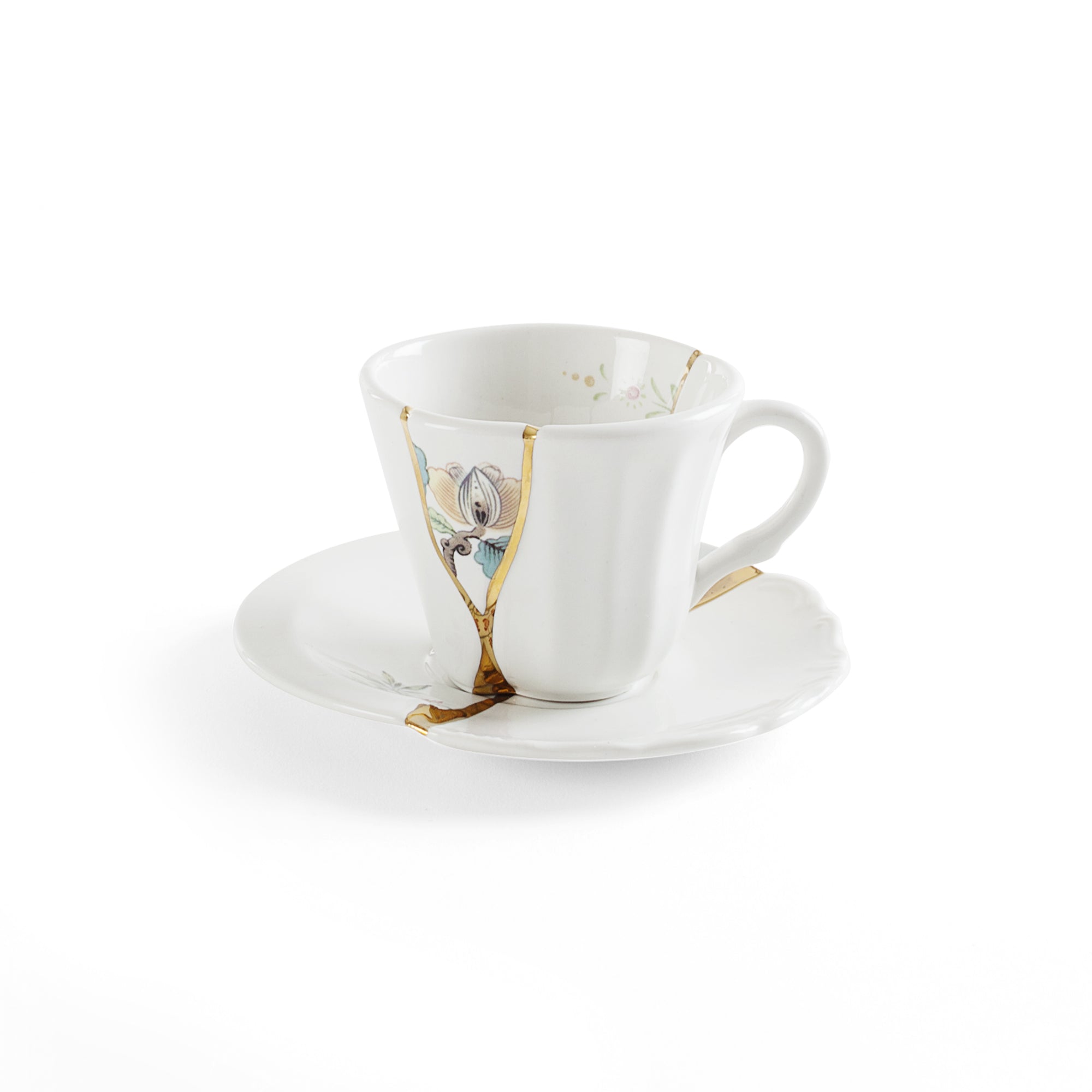 Kintsugi Coffee Cup With Saucer 03 – Bayte